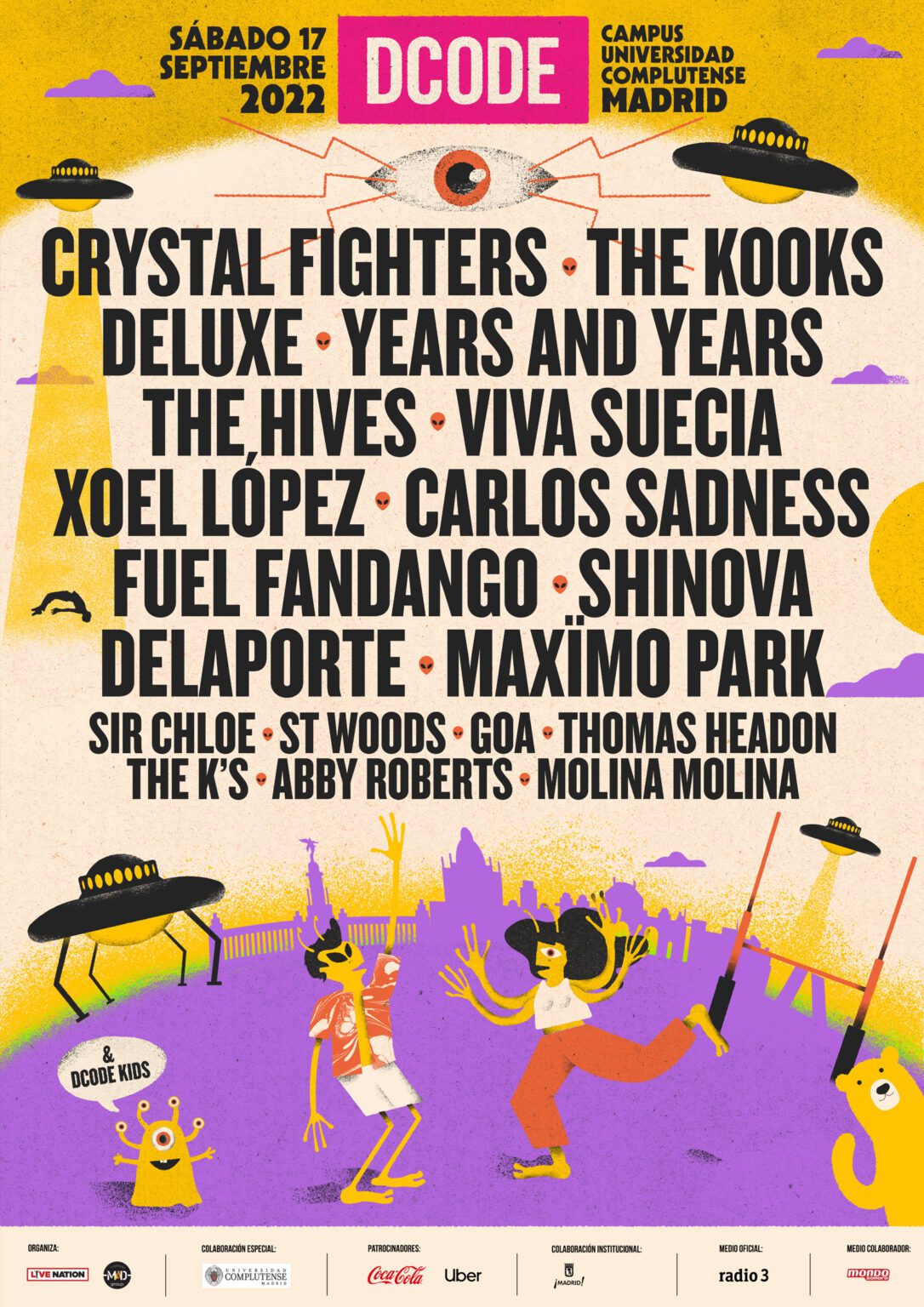 Desvelado el cartel del DCODE 2022 - festis