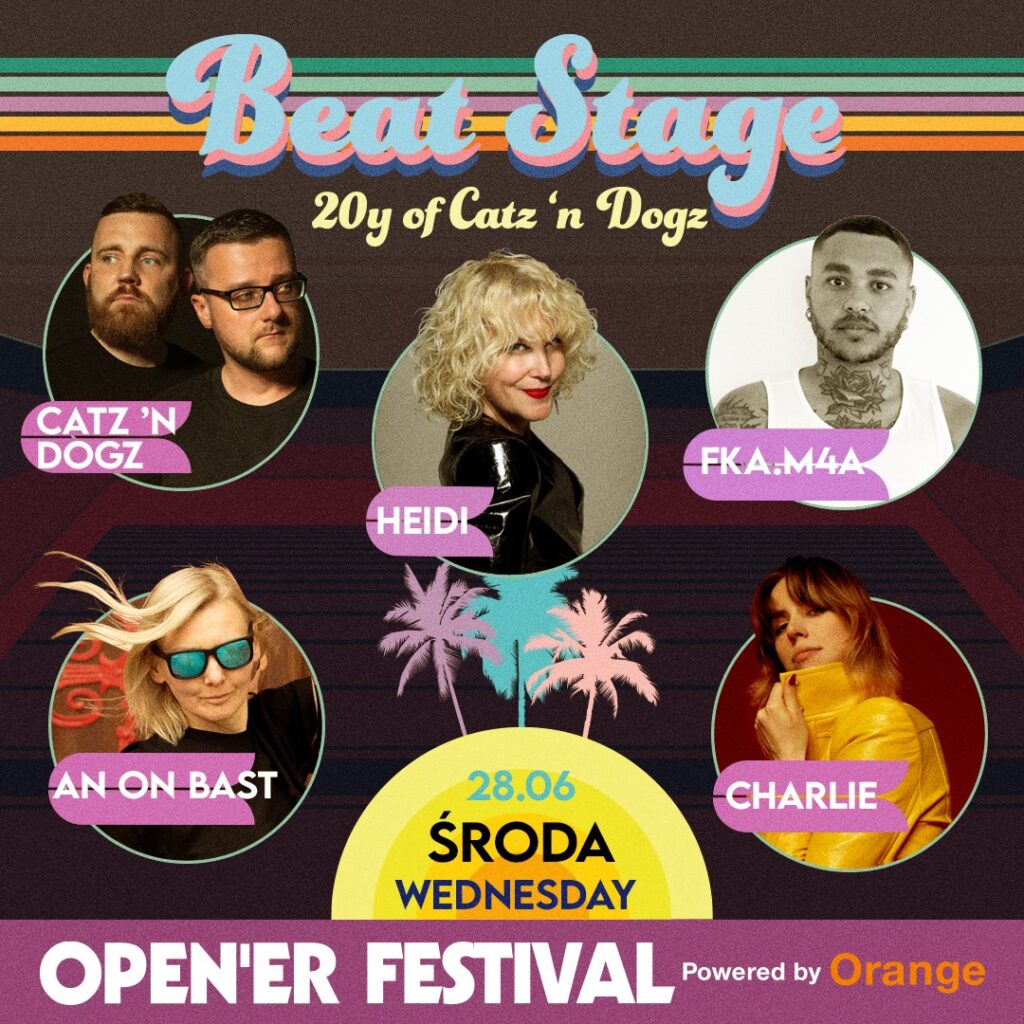 Desvelada la programación del Beat Stage del Open'er 2023 - festis